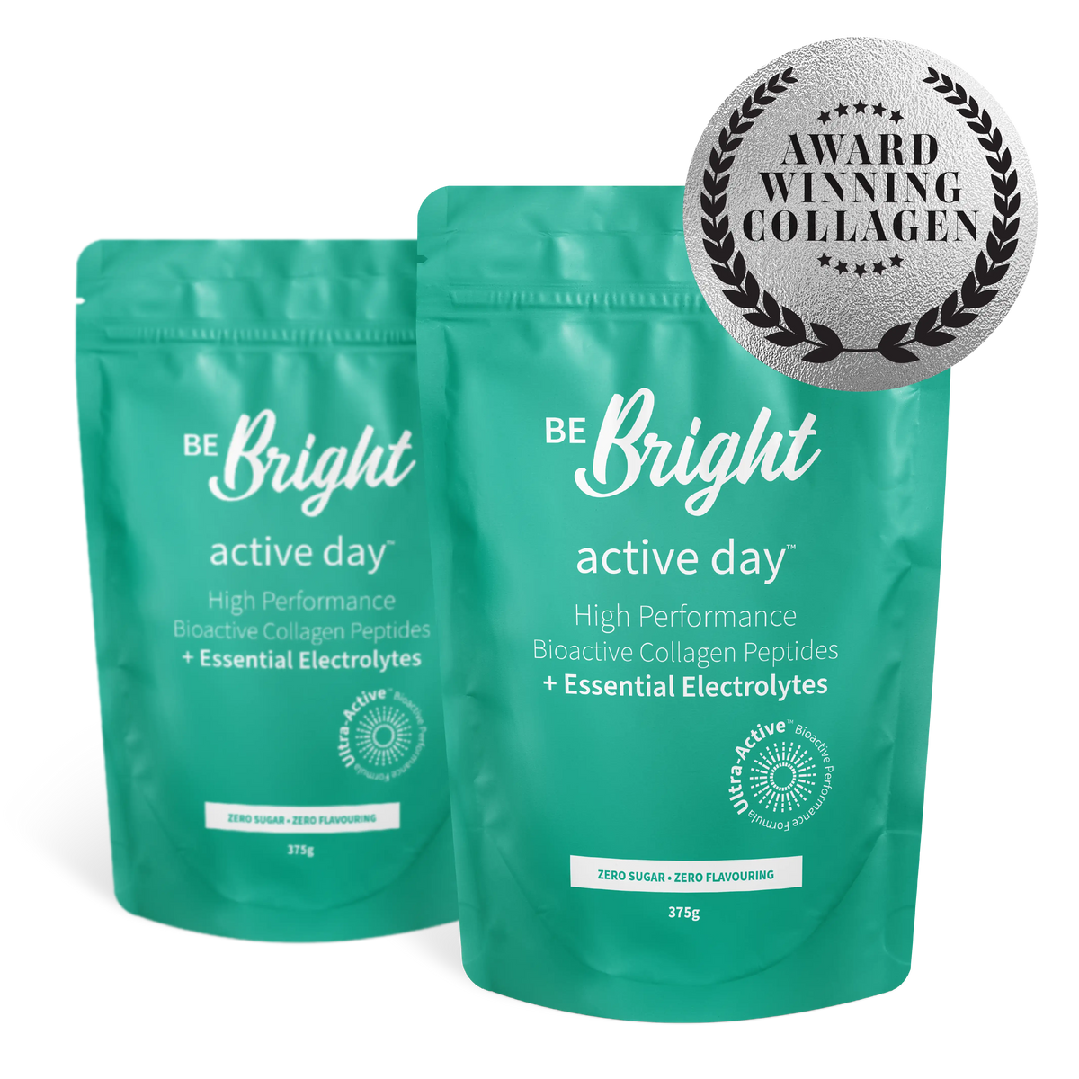Active Day Collagen Powder | For Recovery & Strength 375G POUCH X2 – Be ...