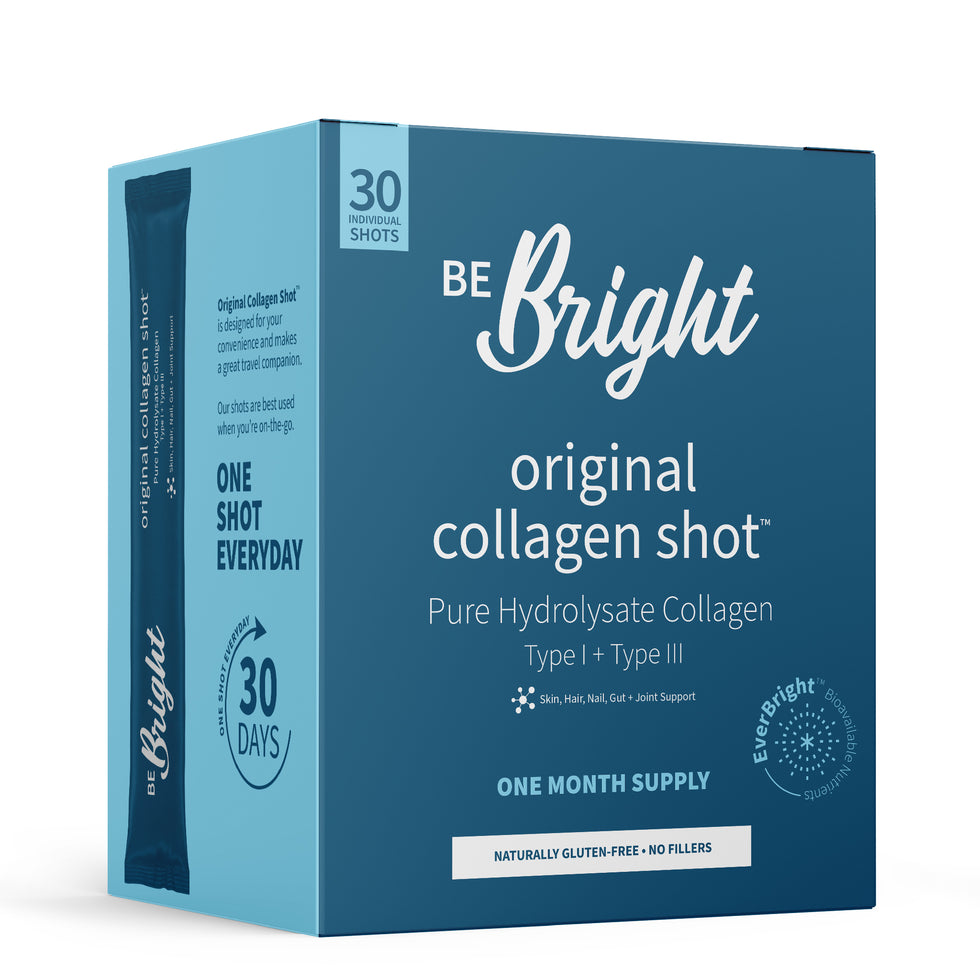 Buy 100% pure, hydrolyzed Collagen Powder - Be Bright