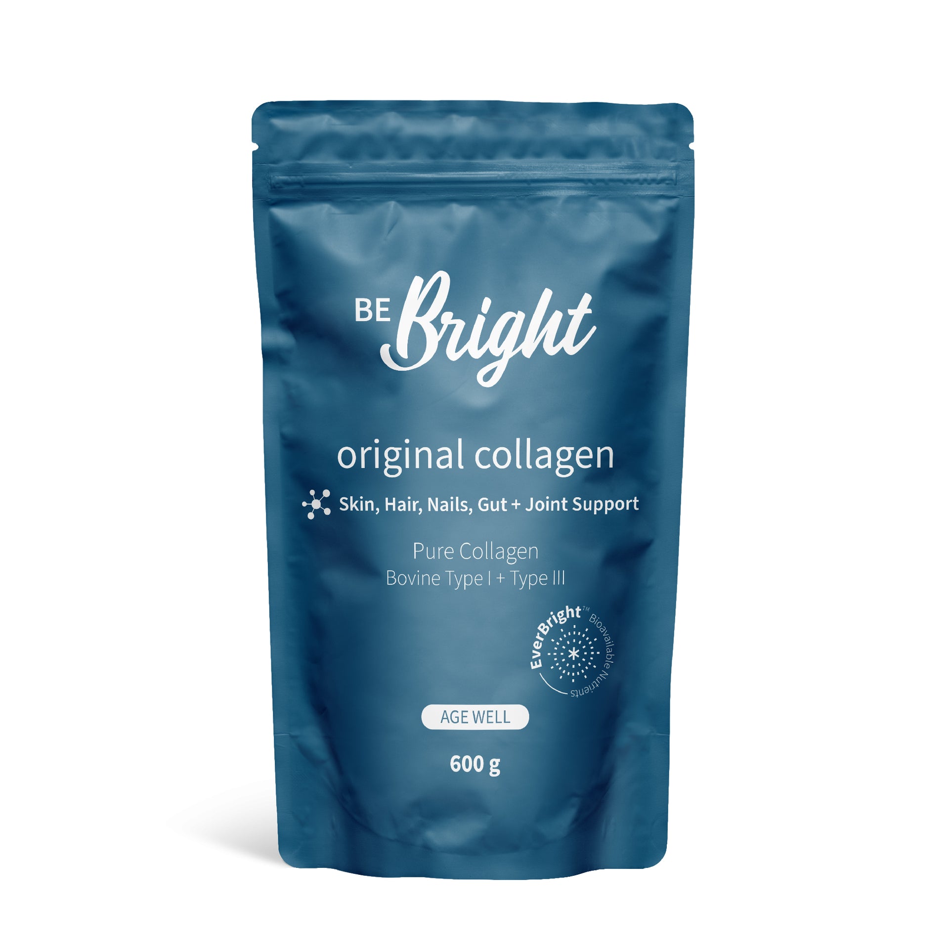 Buy 100% pure, hydrolyzed Collagen Powder - Be Bright