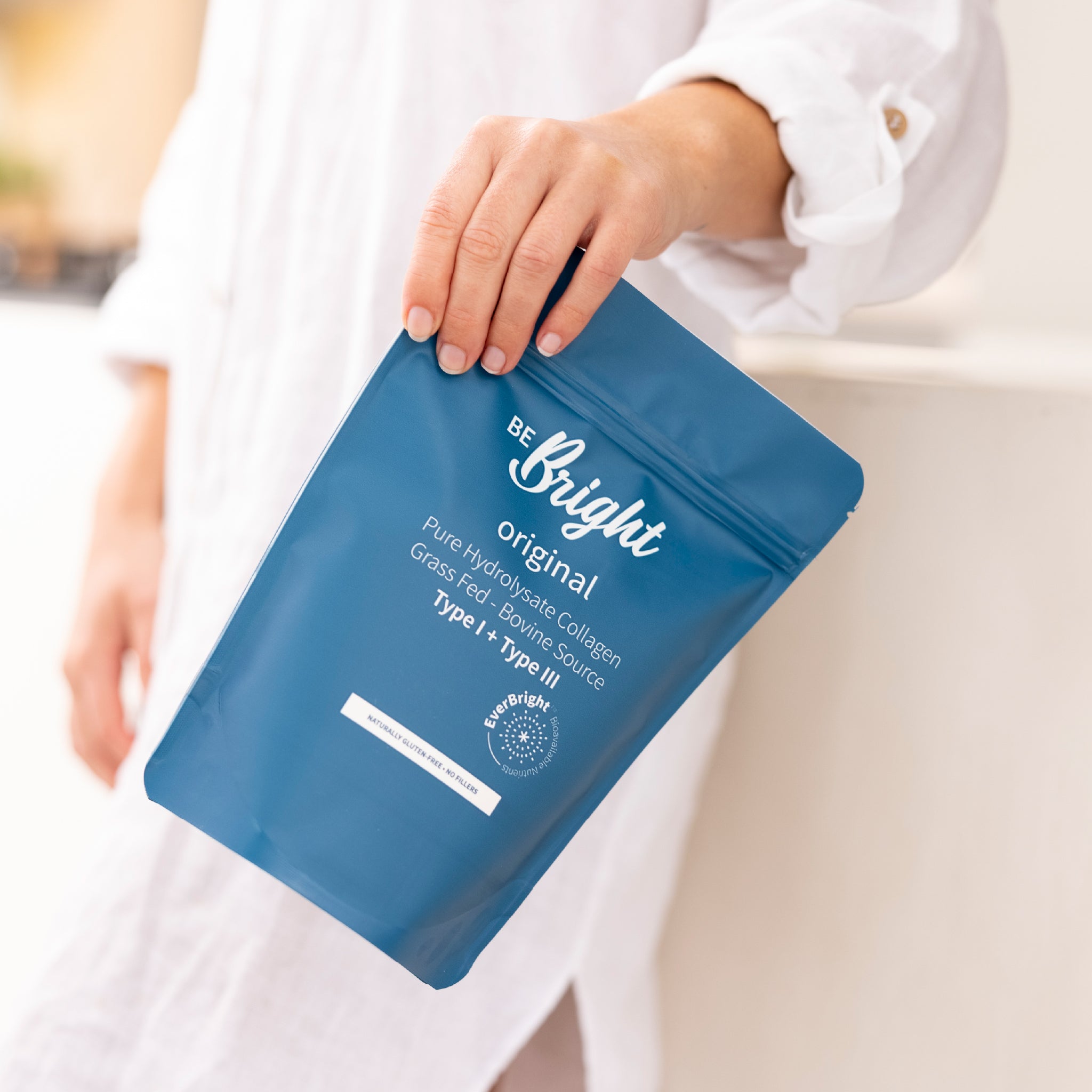 Original Collagen Powder 600g Pouch - Be Bright